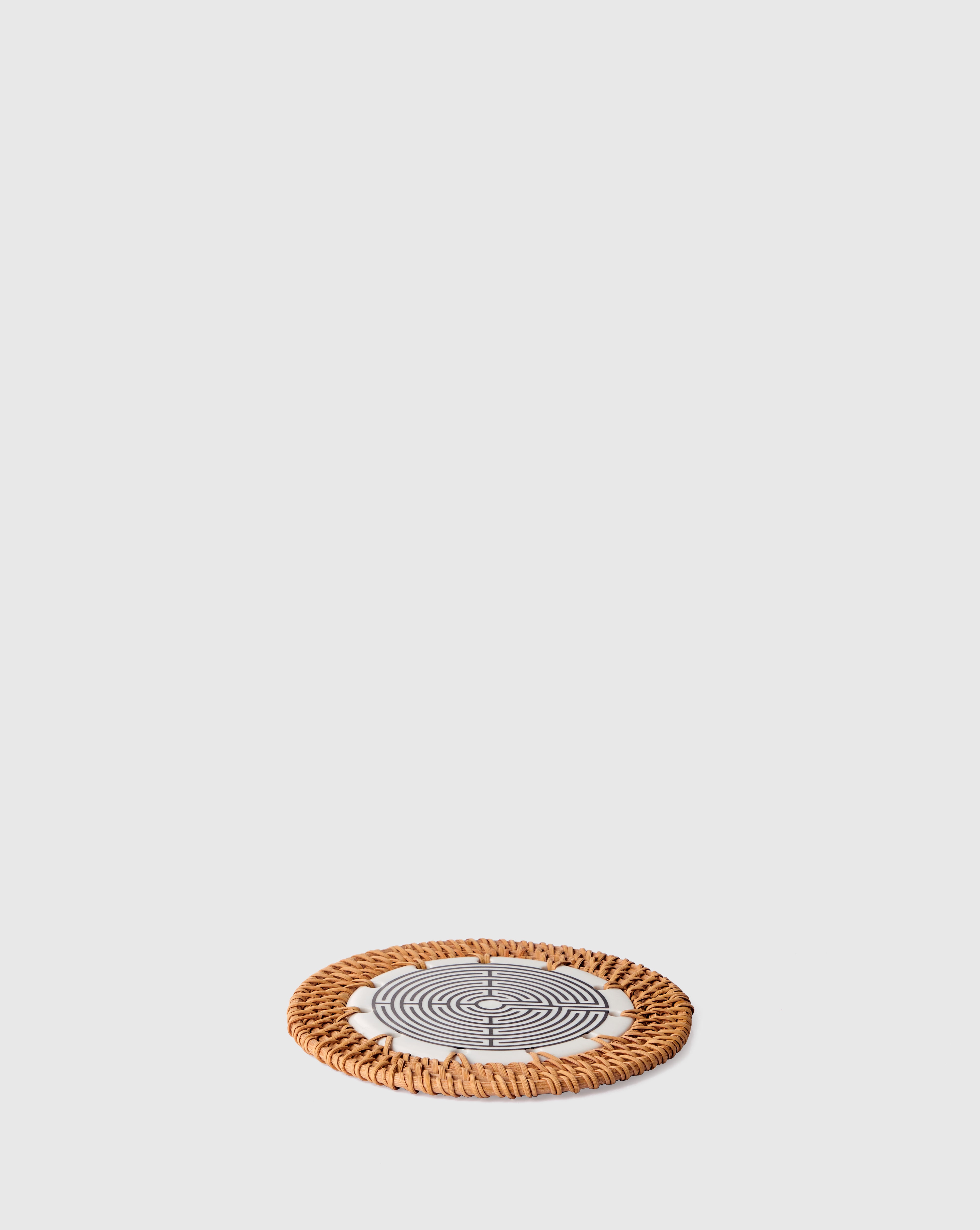 Ceramic Rattan Trivet – Banyan Tree Essentials
