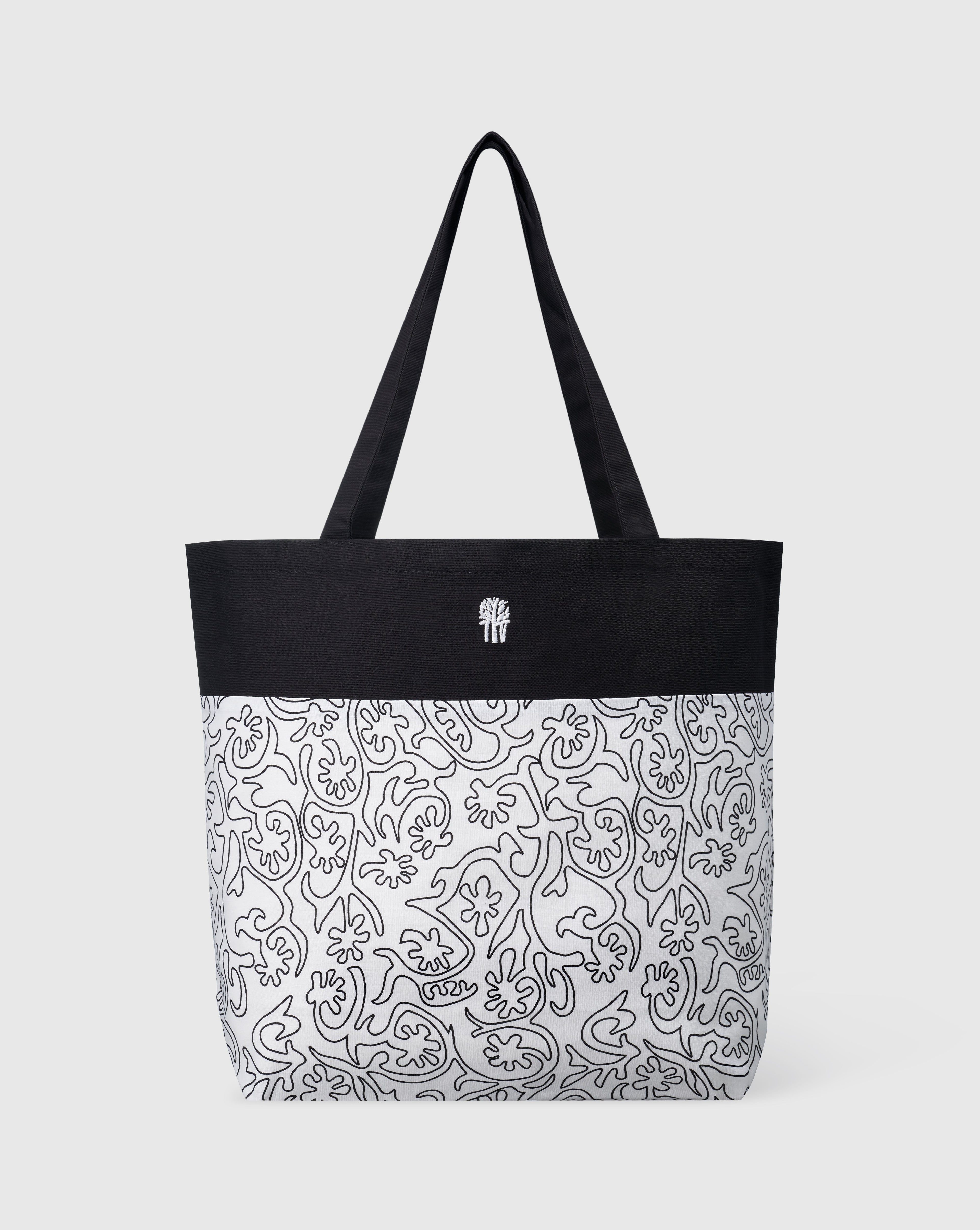 Seaweed-Inspired Cotton Beach Bag For Him - Large – Banyan Tree Essentials