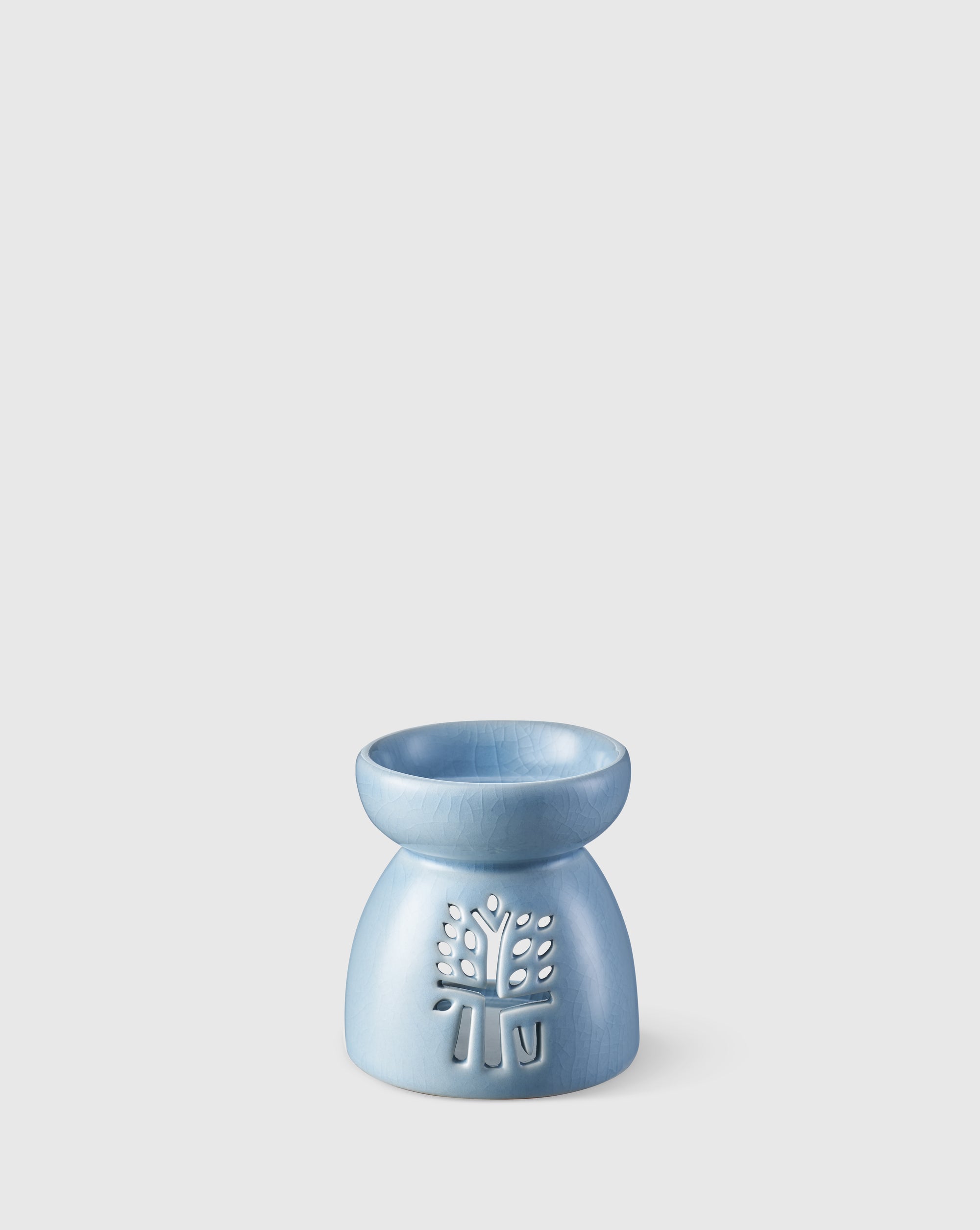 Blue Ceramic Oil Burner - Mini – Banyan Tree Essentials