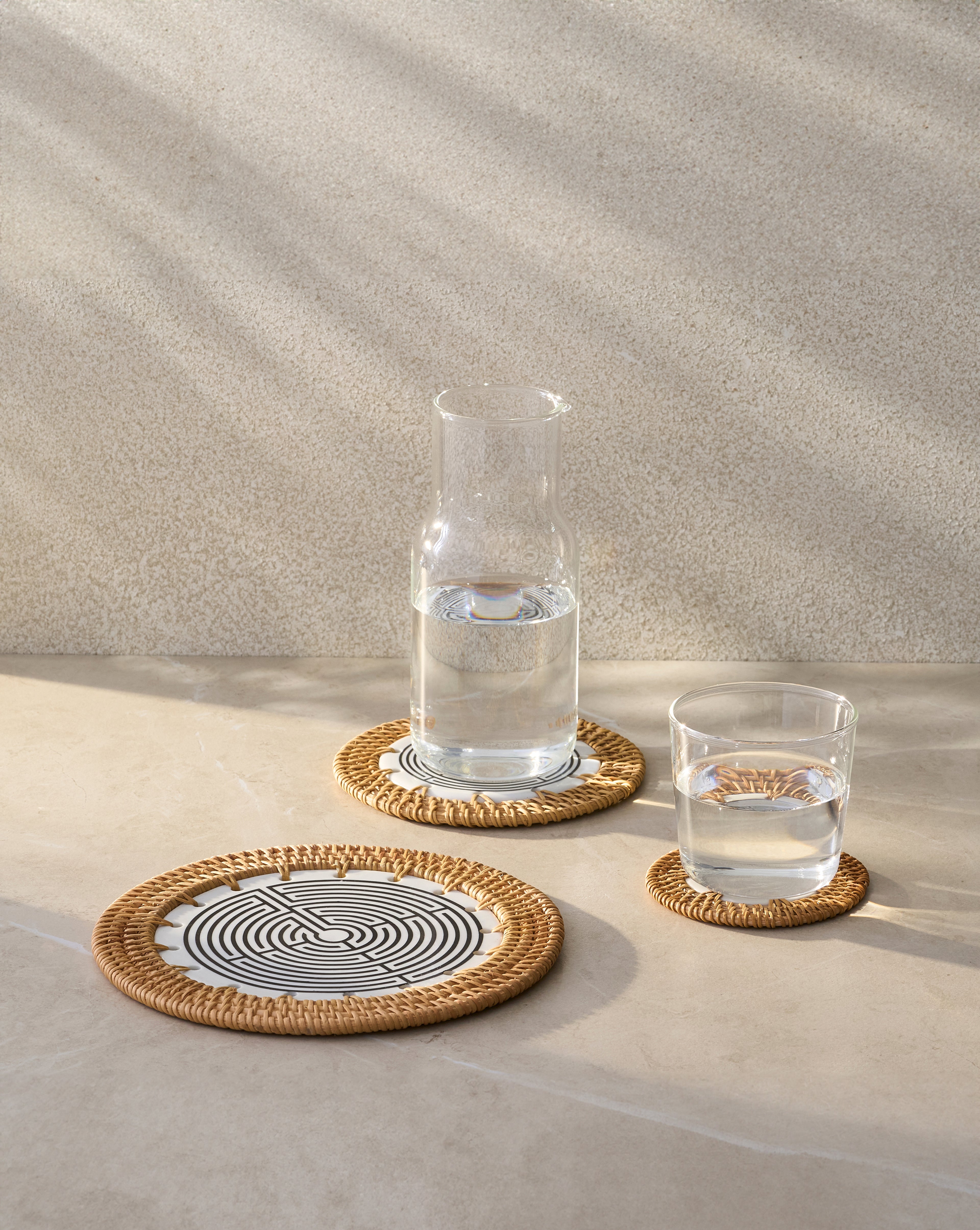 Ceramic Rattan Trivet – Banyan Tree Essentials