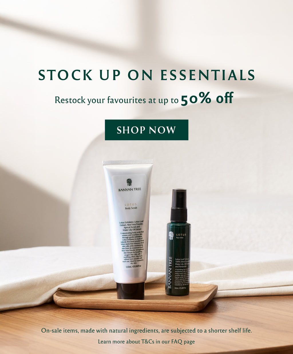Banyan Tree Essentials | Natural Bath & Body Spa Products